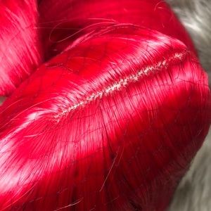 Accessories | Randy 22 Red Middle Part Cos Play Wig Nwt | Poshmark